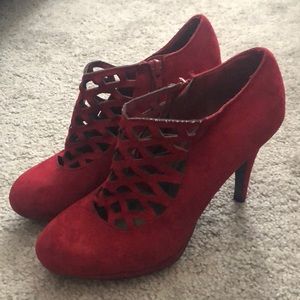 Impo | Shoes | Red Boots Heels | Poshmark